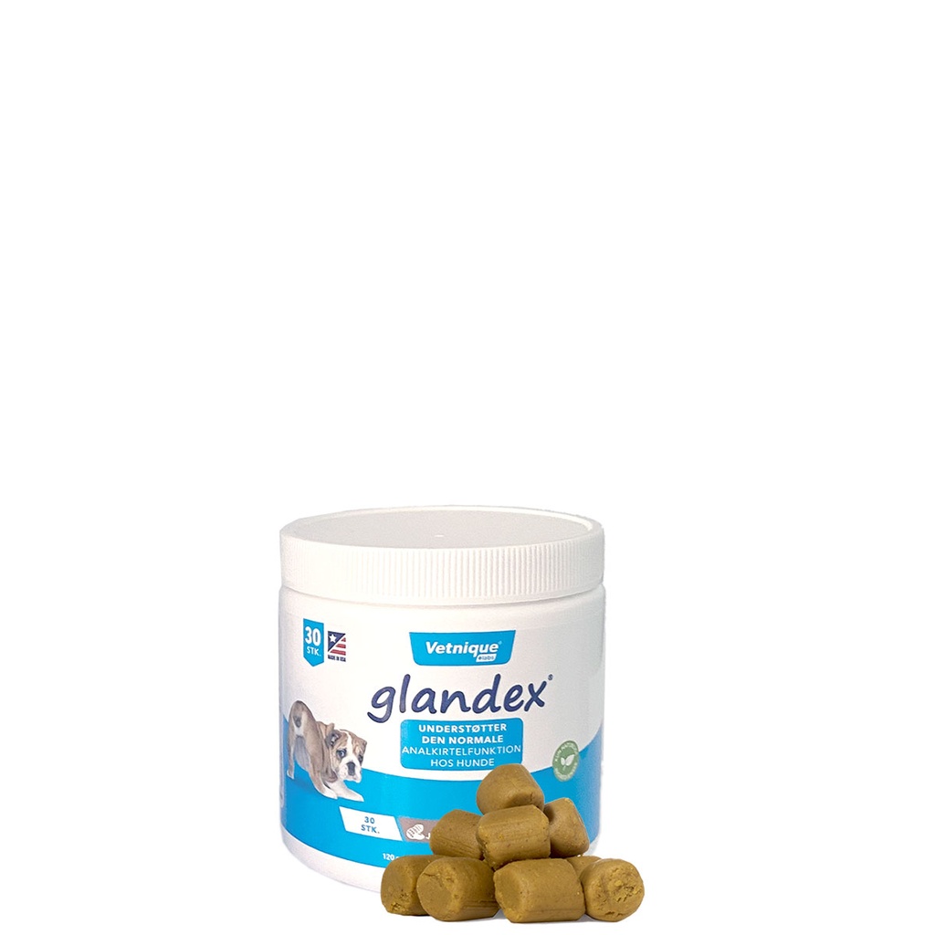 Glandex® godbidder til hunde med tilstoppede analkirtler